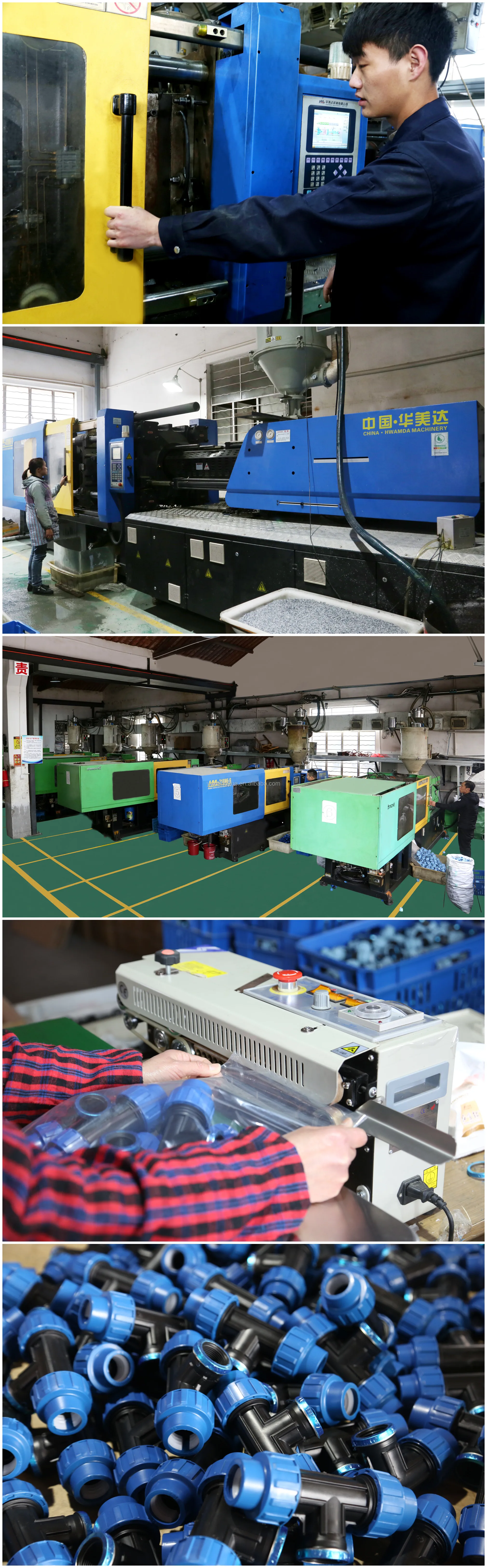 Pp Coupling Compression Plastic Pipe Fitting Quick Connect Water Pipe ...