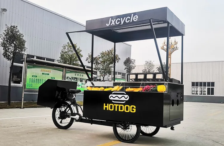 Street Mobile Hot Dog Bike Hot Dog Cart for Sale - High Productivity