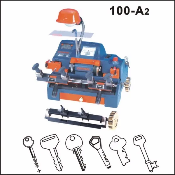 100A2 Wenxing Used Key Cutting Machine Duplicating - Fast & Reliable