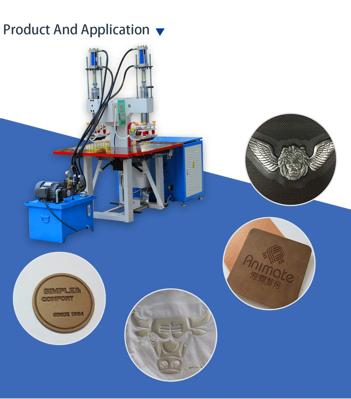 Professional Standard Pvc Card Apparel Plastic Embossing Machine - Buy ...