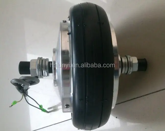 24 Volt Electric Geared Brushless Hub Motor Integrated With 6.5 Inch ...