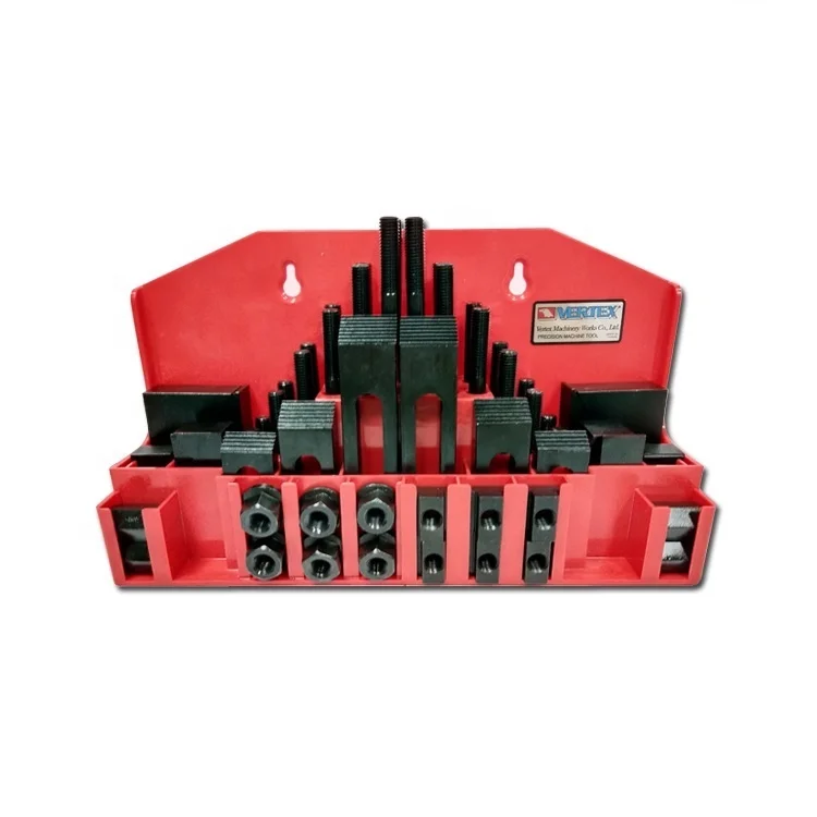 VERTEX 52 Pcs Steel Clamping Kit - Universal Clamping Solutions