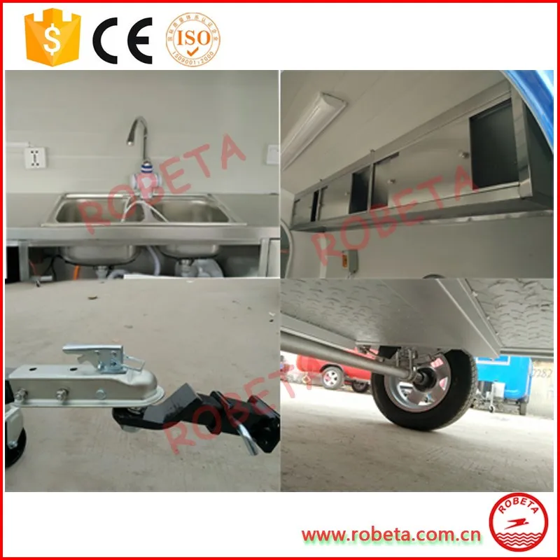 Towed Customized Mobile Waffle Carts Food Cart For Sale - Buy Waffle ...