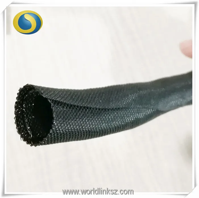 Flexible Polyester Self Closing Braided Sleeving Self-closing Split Braided Sleeve - Buy Self ...