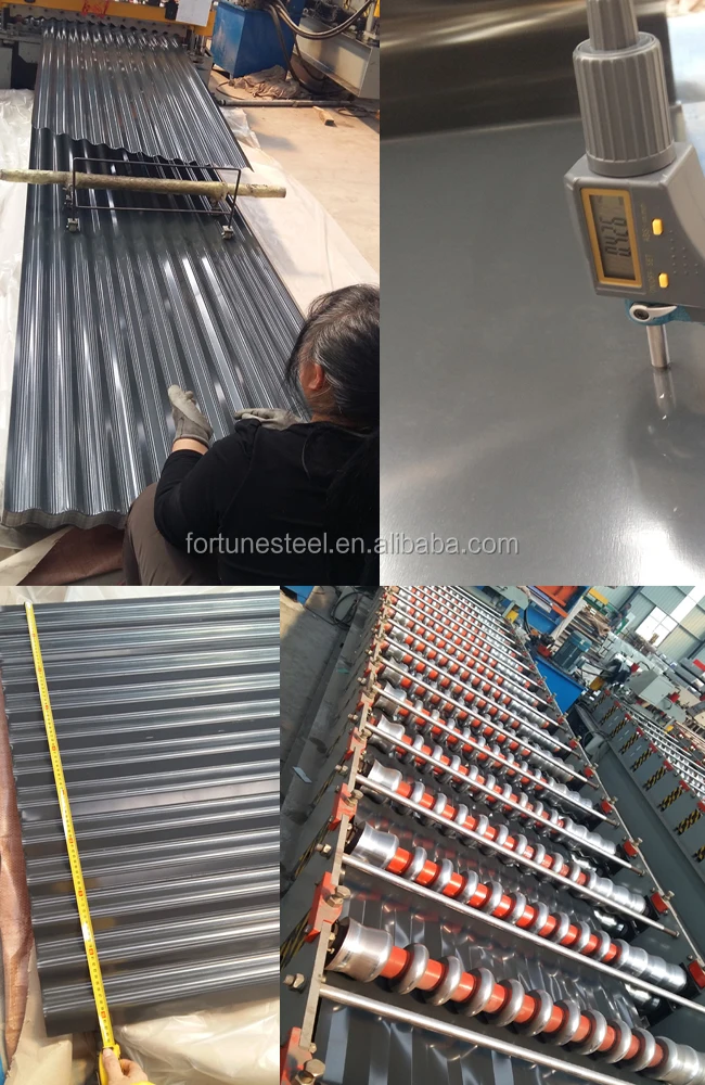 China Dark Grey Black Color Coated Prepainted PPGI/GI Corrugated Steel ...