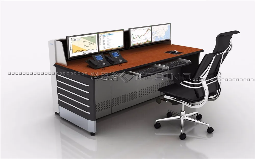 Durable CCTV Operator Control Desk - Secure & Efficient