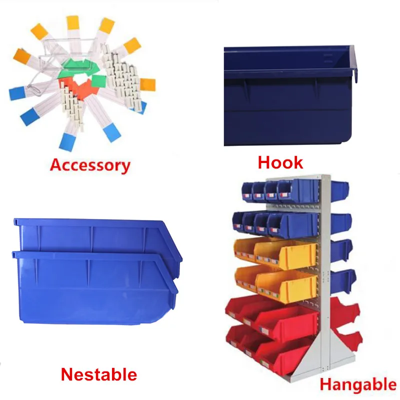 Spare Parts Storage Wall Mounted Plastic Storage Boxes and Bins ...