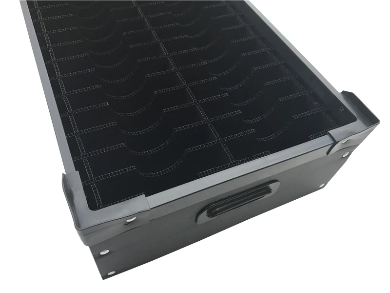 Smt Rack Black Pcb Packing Storage Component Container Plastic Tray Esd ...