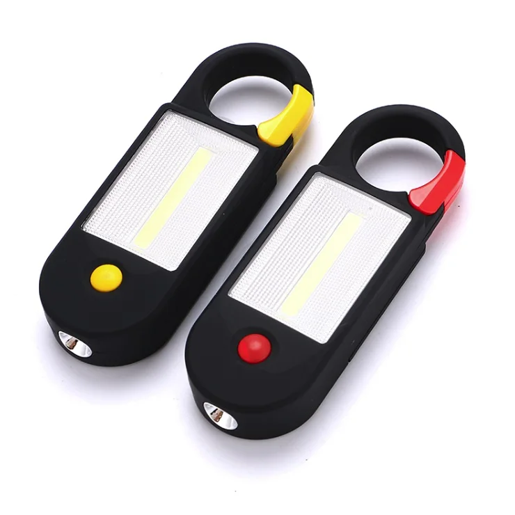 3w Magnetic Camping Inspection Led Work Clip-on Led Light With Torch ...