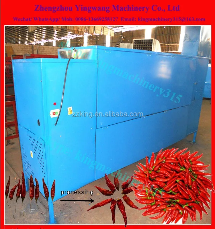 Automatic Chilli Stem Removing Machine / Red Chili Stem Cutting Machine ...
