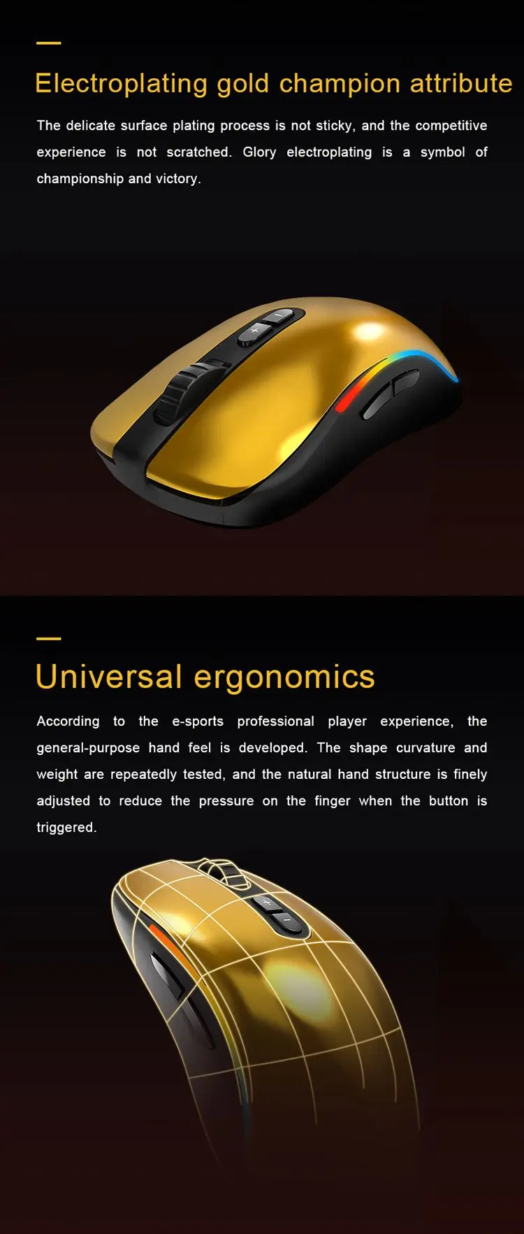 Ipason Match Point G9 12000 Dpi 9 Keys Game E-Sports Usb Magic Wired ...