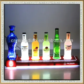 Acrylic Led Wine Bottle Display Rack,New Design Acrylic Liquor Pop ...