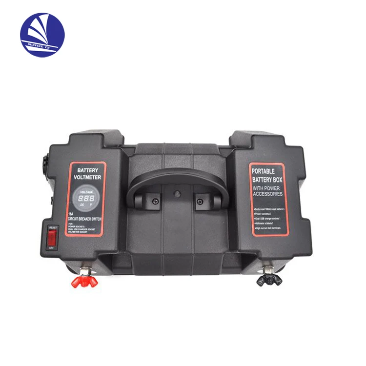 Waterproof Portable Battery Box With Power Accessories - Buy Portable ...