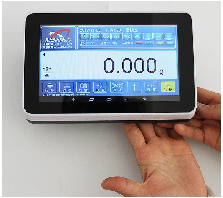 Electronic Liquid Density Meter Hydrometer Density Balance Density ...