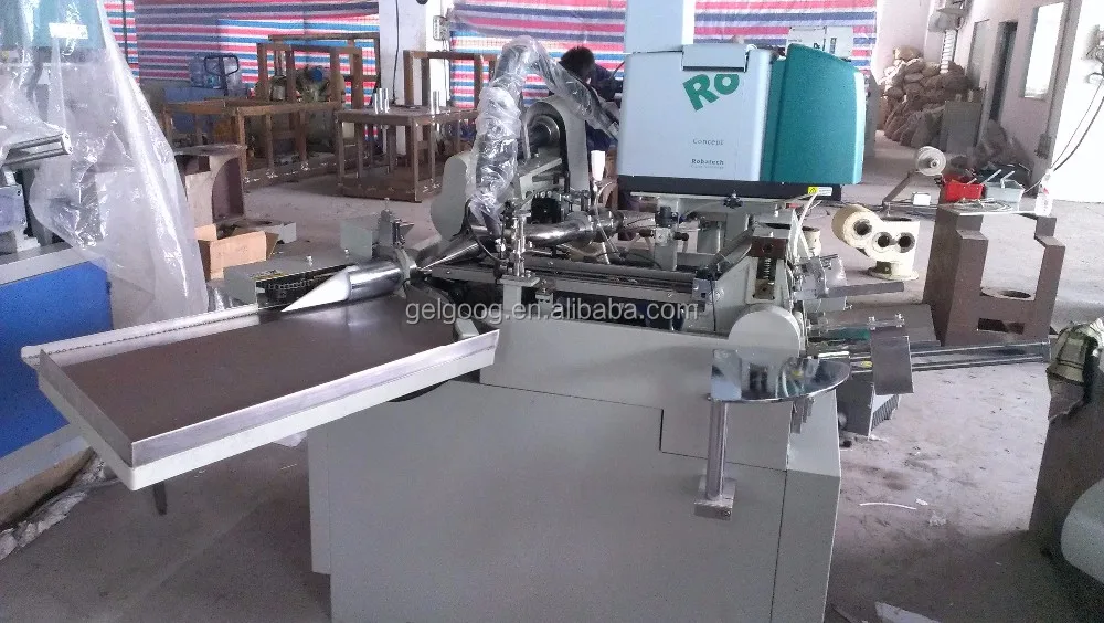 Automatic Ice Cream Paper Cone Sleeve Forming Machine Paper Cone Making ...