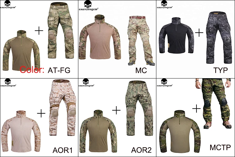 New G3 Combat Uniform - Hunting Multi-Camo Shirt & Pants