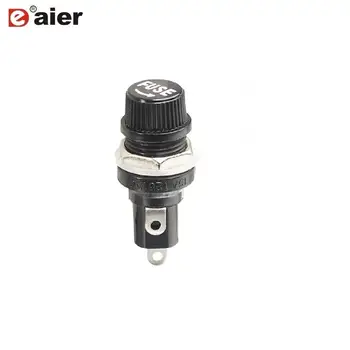 Panel Mount Ceramic Fuse Holder Glass Fuse Box Block Fuse Socket - Buy ...