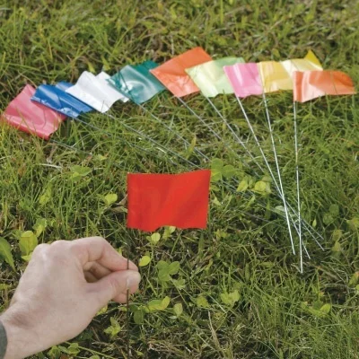 Hot Sale Custom Plastic Pvc Marking 4x5 Flags For Survey - Buy Survey ...