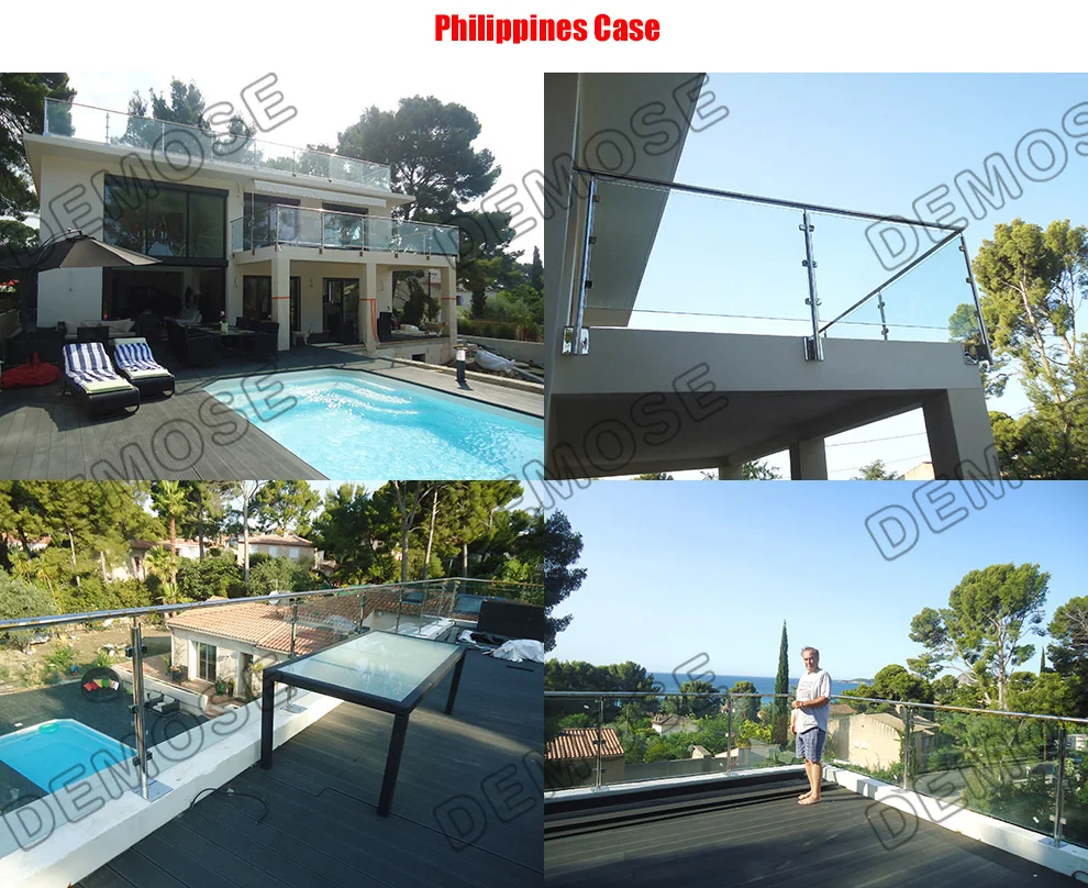 Contemporary Chrome Plating Mirror Finish Zinc Alloy Glass Clip for ...