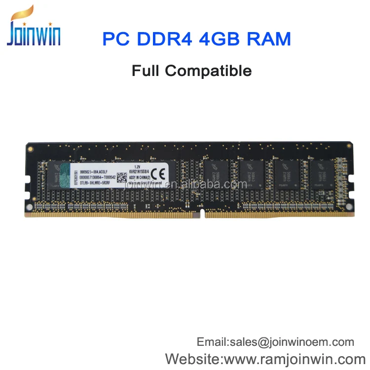 Free Logo Printing Ddr4 4gb 2133mhz 2400mhz Memory Ram For Desktop Pc ...