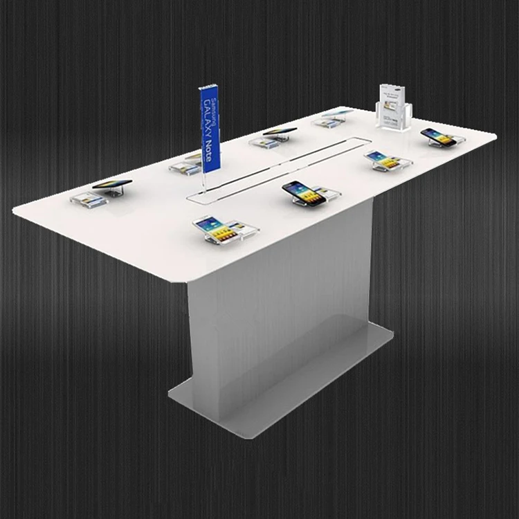 Shop Counter Table Design for Mobile Phone Display