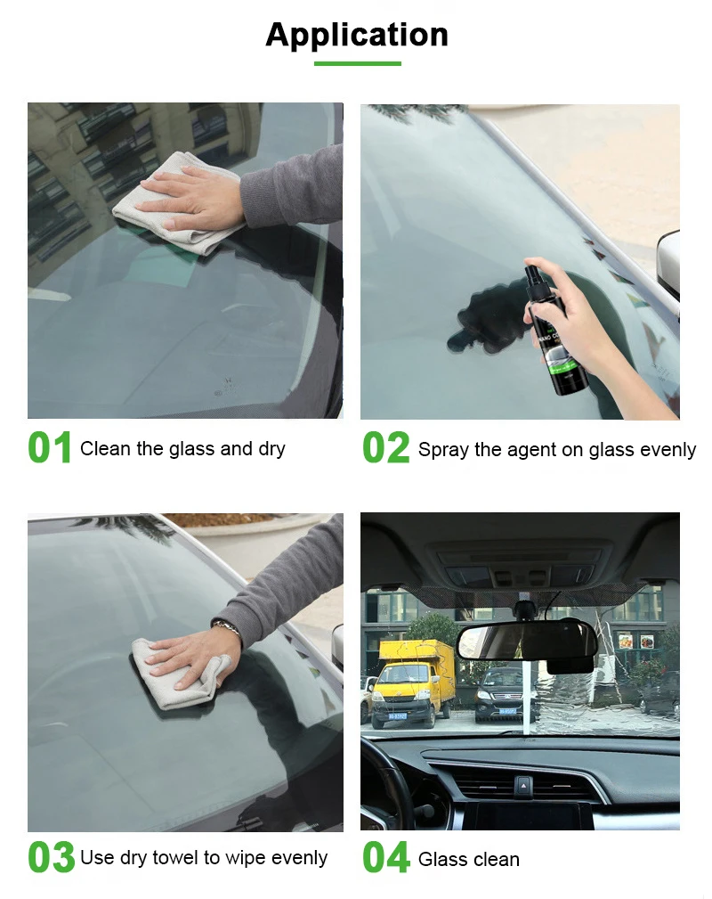 Nano Super Hydropobic Water Repellent And Self Cleaning Liquid Glass ...