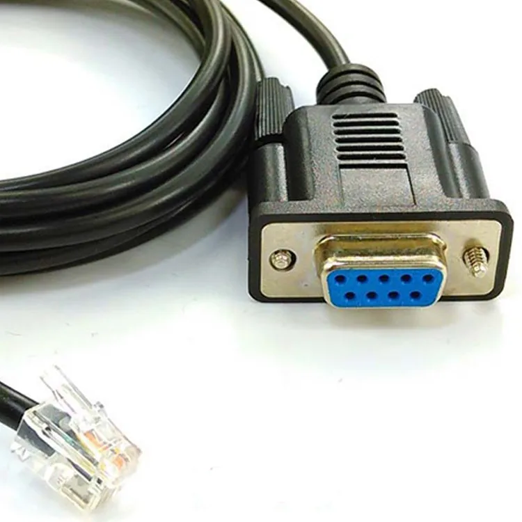 Db9 Serial Female To Rj12 Download Cable For Serial Terminal Device ...