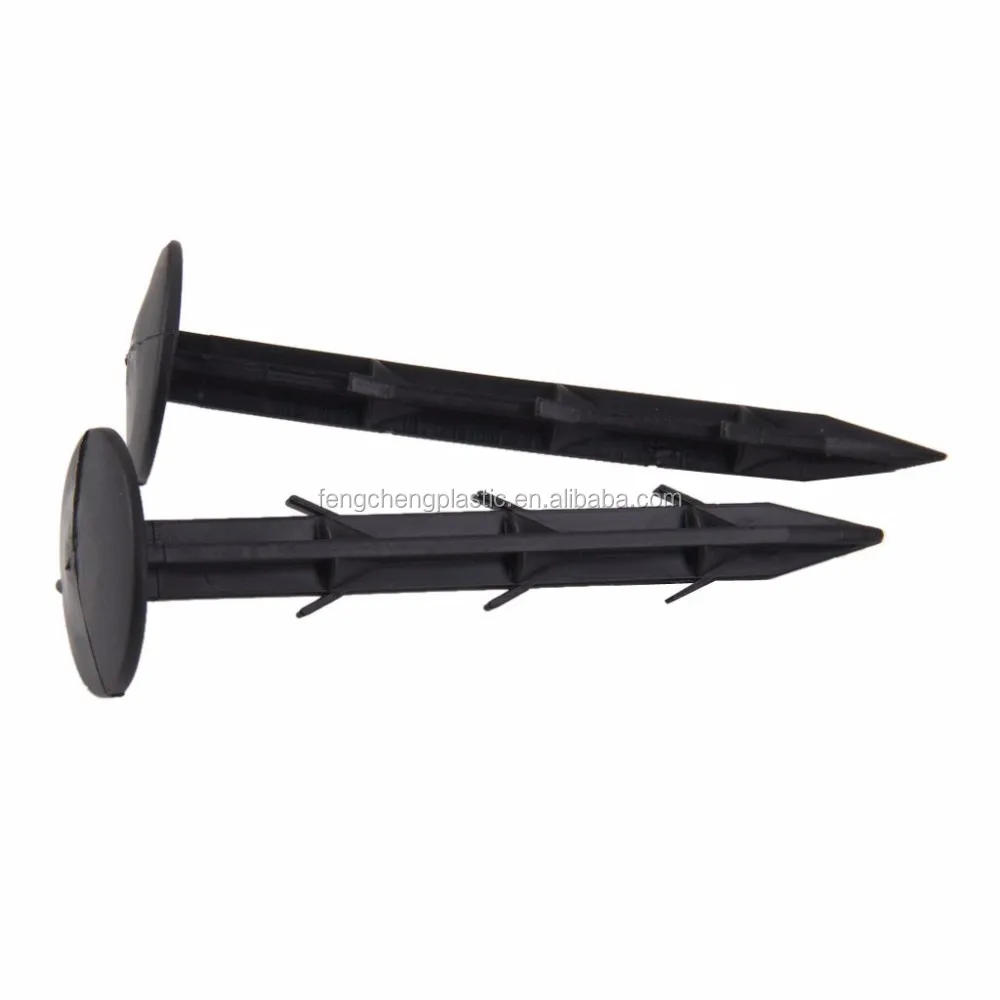 25cm Plastic Ground Peg Anchor Ground Nails - Buy Plastic Weed Peg,Weed ...