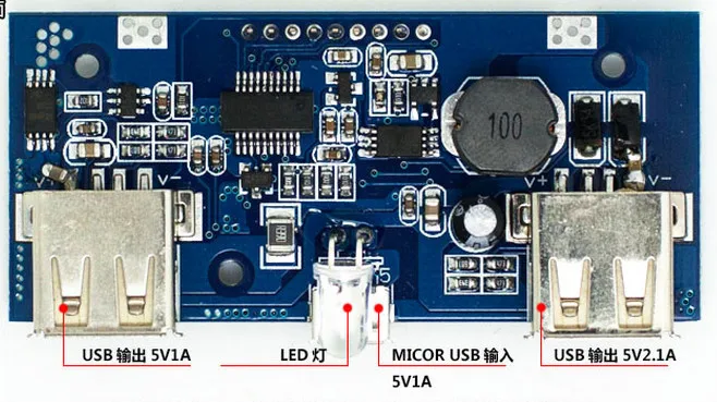 Boost Converter Step Up Circuit Board Module For Power Bank,Micro Usb ...