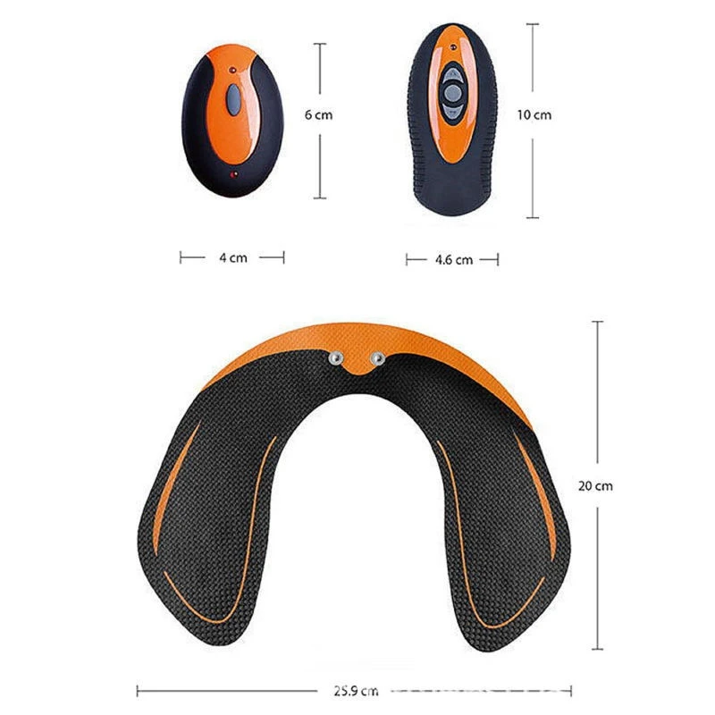 Ems Hips Trainer And Intelligent Butt Toner Firm And Shape The Buttocks ...