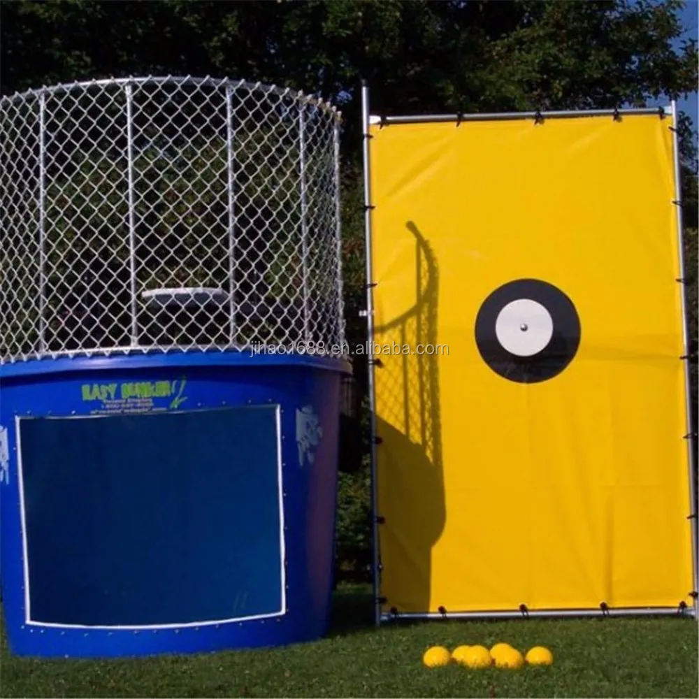 Inflatable Water Dunk Tank - Fun Summer Games for All Ages