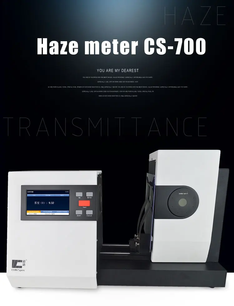 Cs-700 Transparent Glass And Plastic Haze Transparency Meter - Buy ...