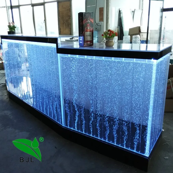 Modern Led Bar Counter Acrylic Bar Furniture Used Light Plastic Table ...