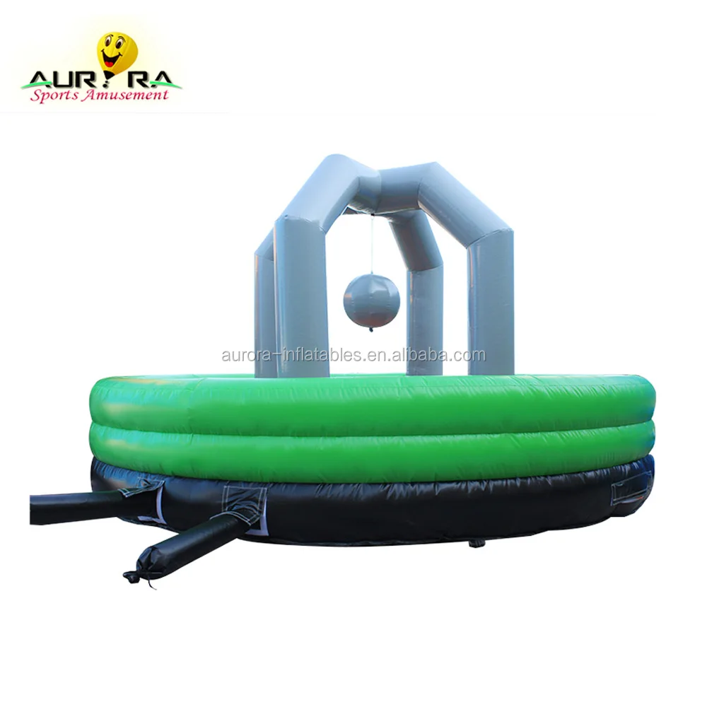 Inflatable Human Demolition Zone Inflatable Wrecking Ball Game Human ...