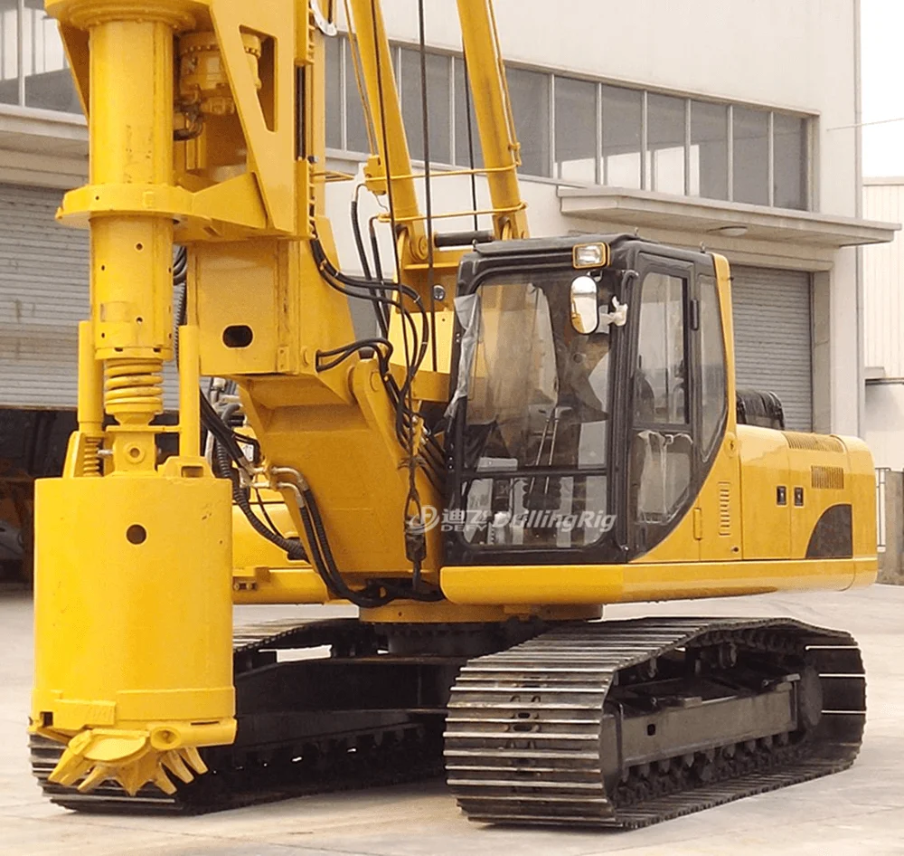 Manufacturer 56m Depth Hydraulic Rotary Bored Piling Driver Machine ...