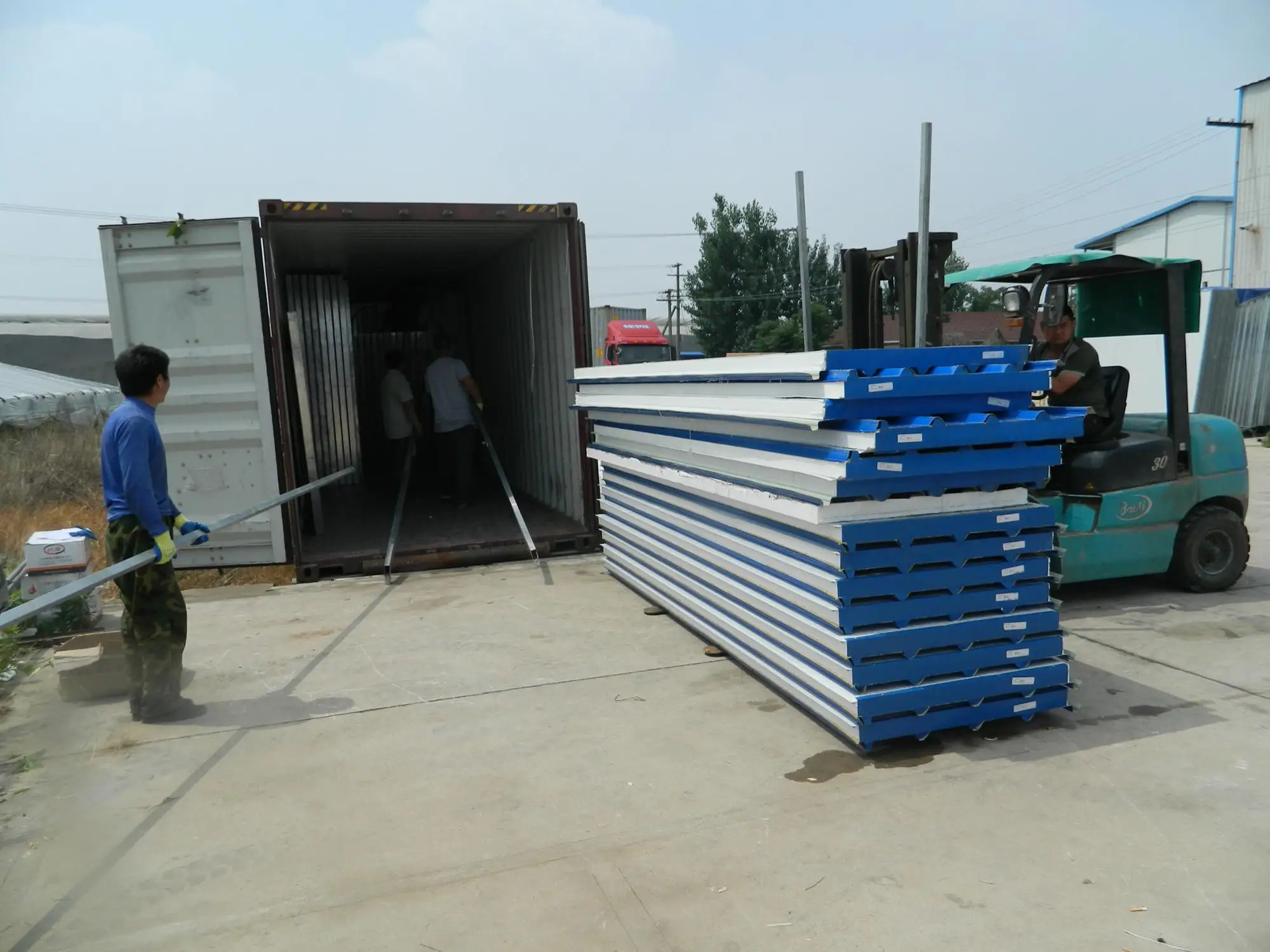 SIP Sandwich Panel System - Single Floor 3 Room Detach House