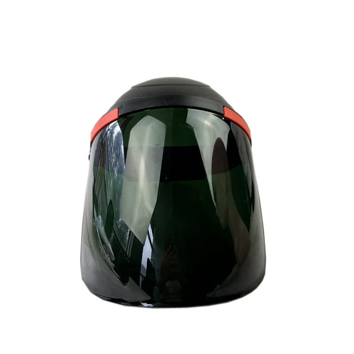Welding Arc Flash Protection Anti Impact Green Visor Head Ware Green ...