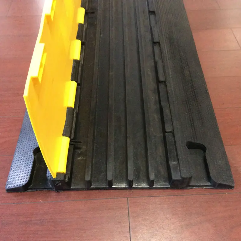 One Way Speed Bump Cable Protector - Durable & Reflective