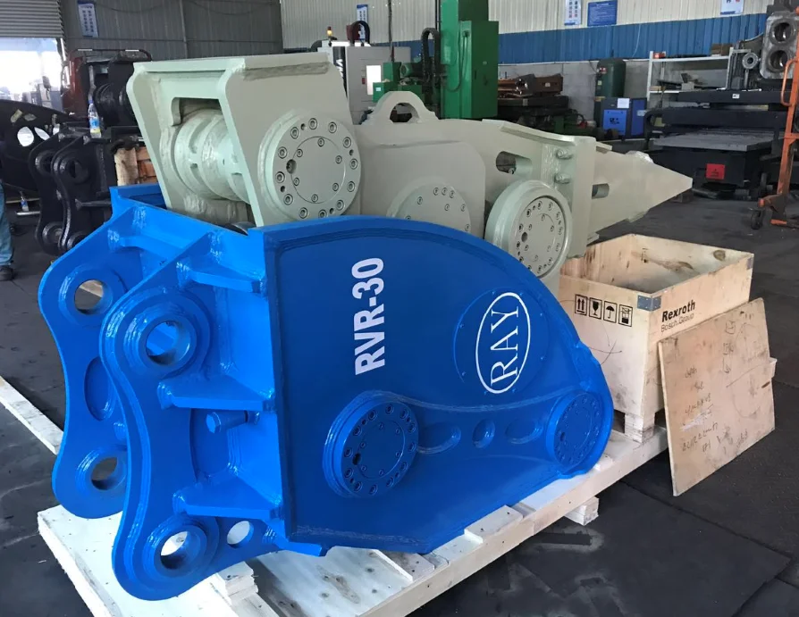 RAY RVR-30 Hydraulic Vibro Ripper - Durable Excavator Attachment
