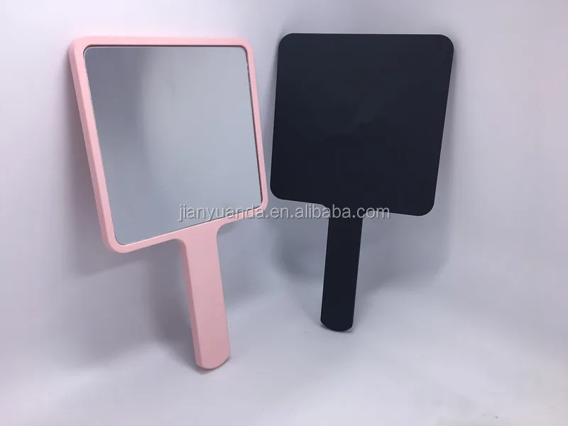 Slim Plastic Pocket Mirror Rectangular / Bling Foldable Hand Mirror ...