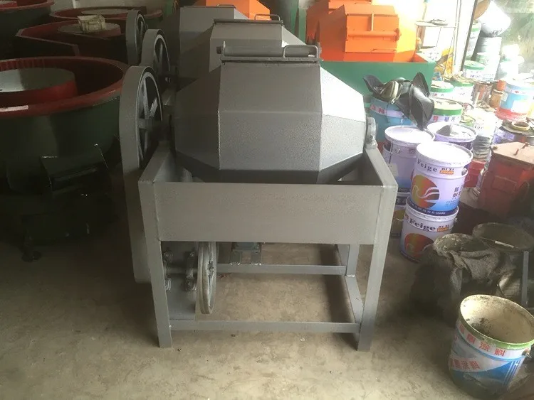 Industrial Tumbling Barrel Finishing Machine Abrasive Polishing ...