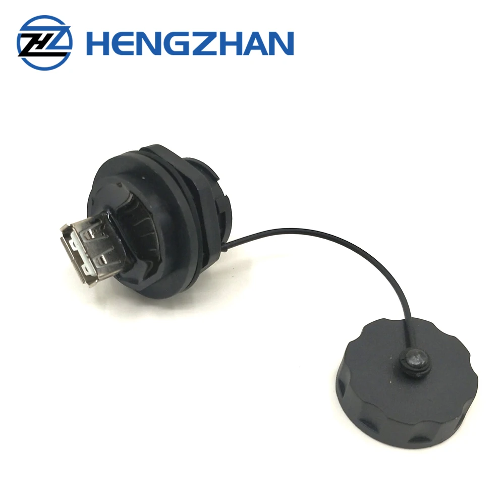 Ip68 Panel Mount Usb 2.0 Waterproof Bulkhead Usb2.0 Connector - Buy ...