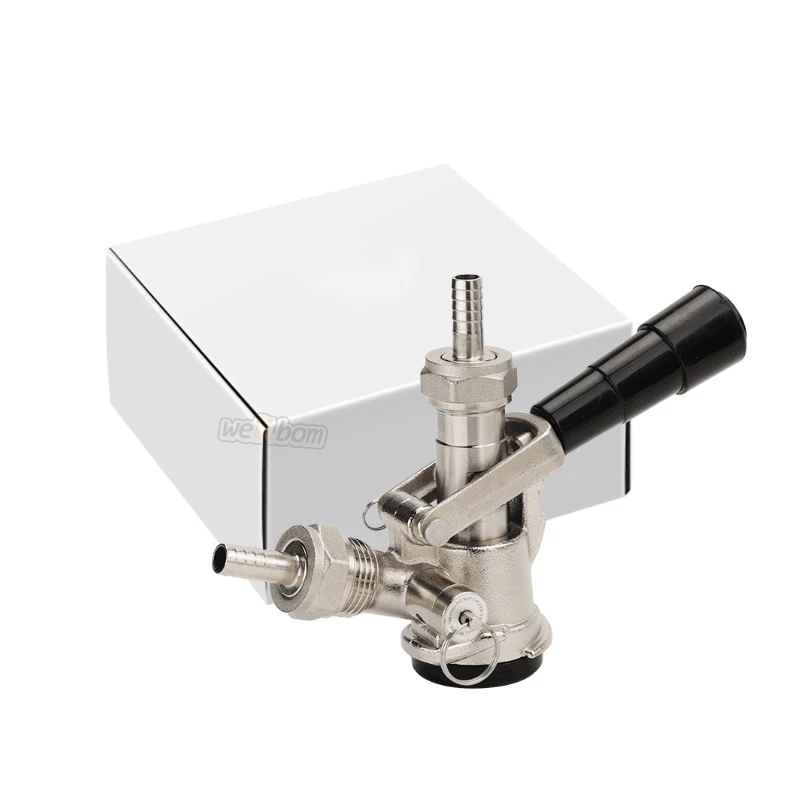 Home Brewing Stainless Steel S Type Keg Coupler With Pressure Relief ...