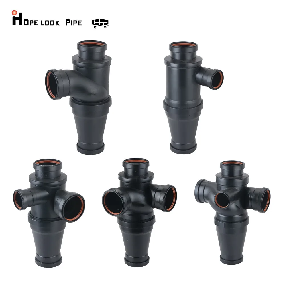 Square Plastic Hdpe Floor Trap In Drains/ Floor Trap Cover Size - Buy ...