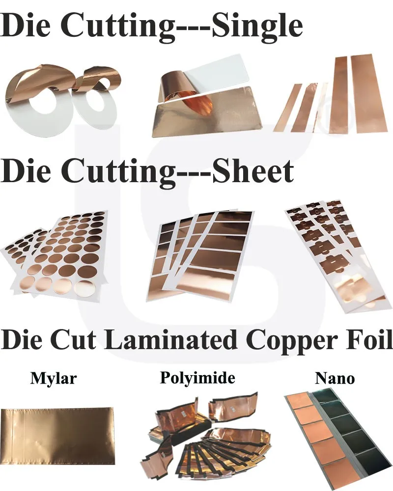Custom Single Sided Adhesive Die Cut Copper Foil Sheets For Stained ...