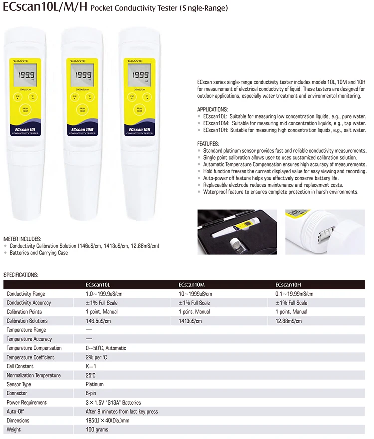 Factory Direct Hanna Instruments Pocket Handy Ph Pen Meter For ...