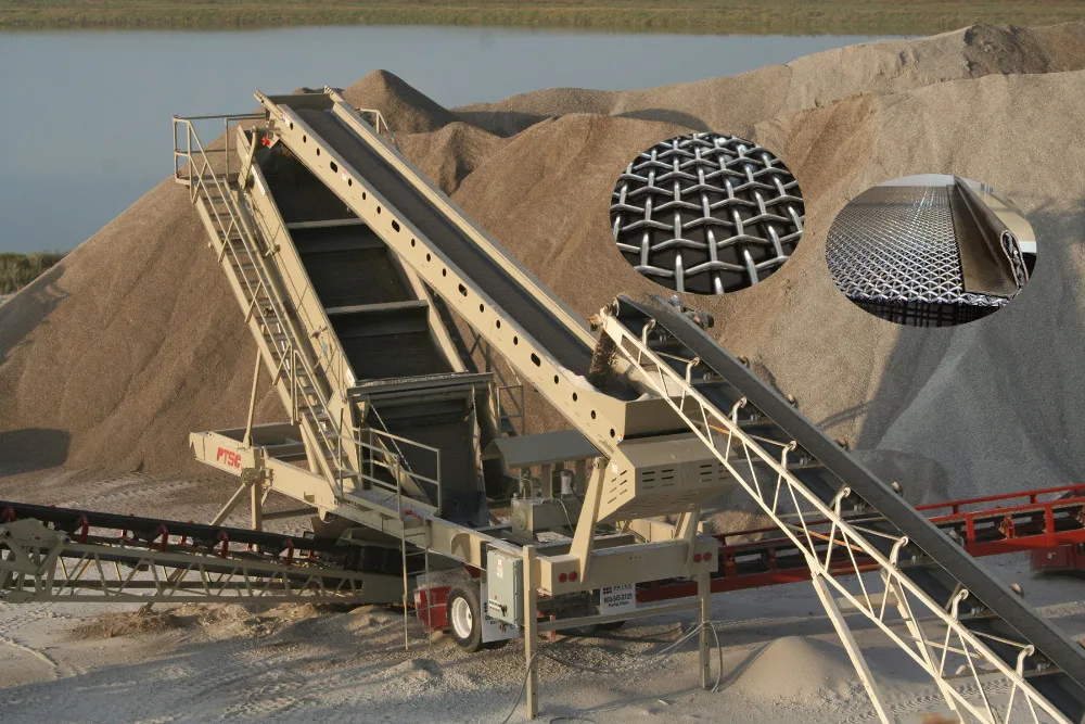 5ft X 16ft 4ftx6ft Size 65Mn Carbon Steel Shaker Vibrating Screen for ...