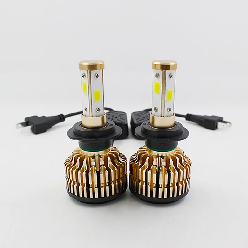 Super Bright Auto Lighting E4 4 Side Waterproof 50w 20000 Lm 6000k H4 ...