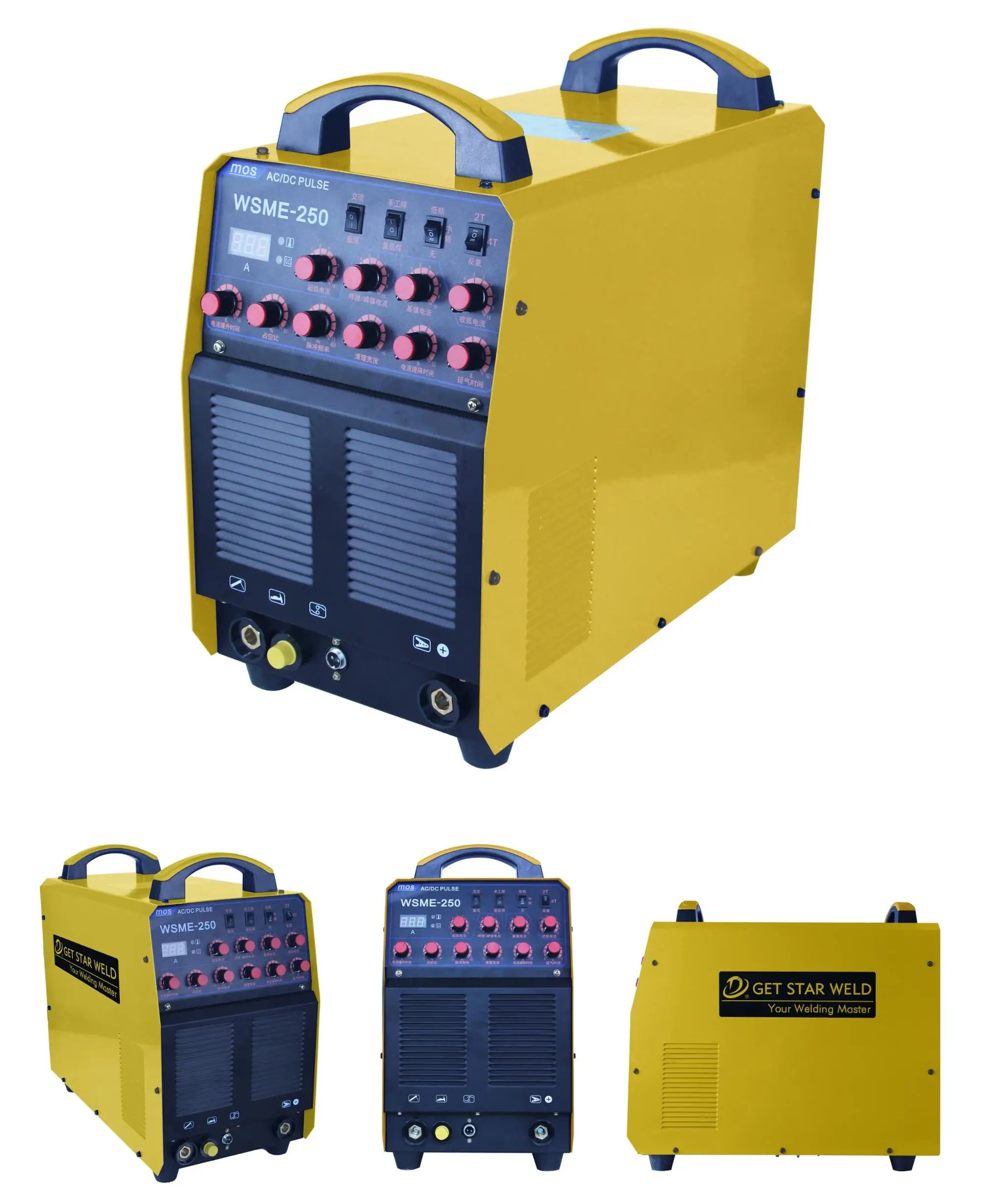 WSME-250 MOS Inverter TIG Welding Machine - 24KG Weight