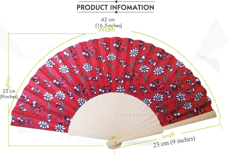 Hand Fan Wedding Invitation